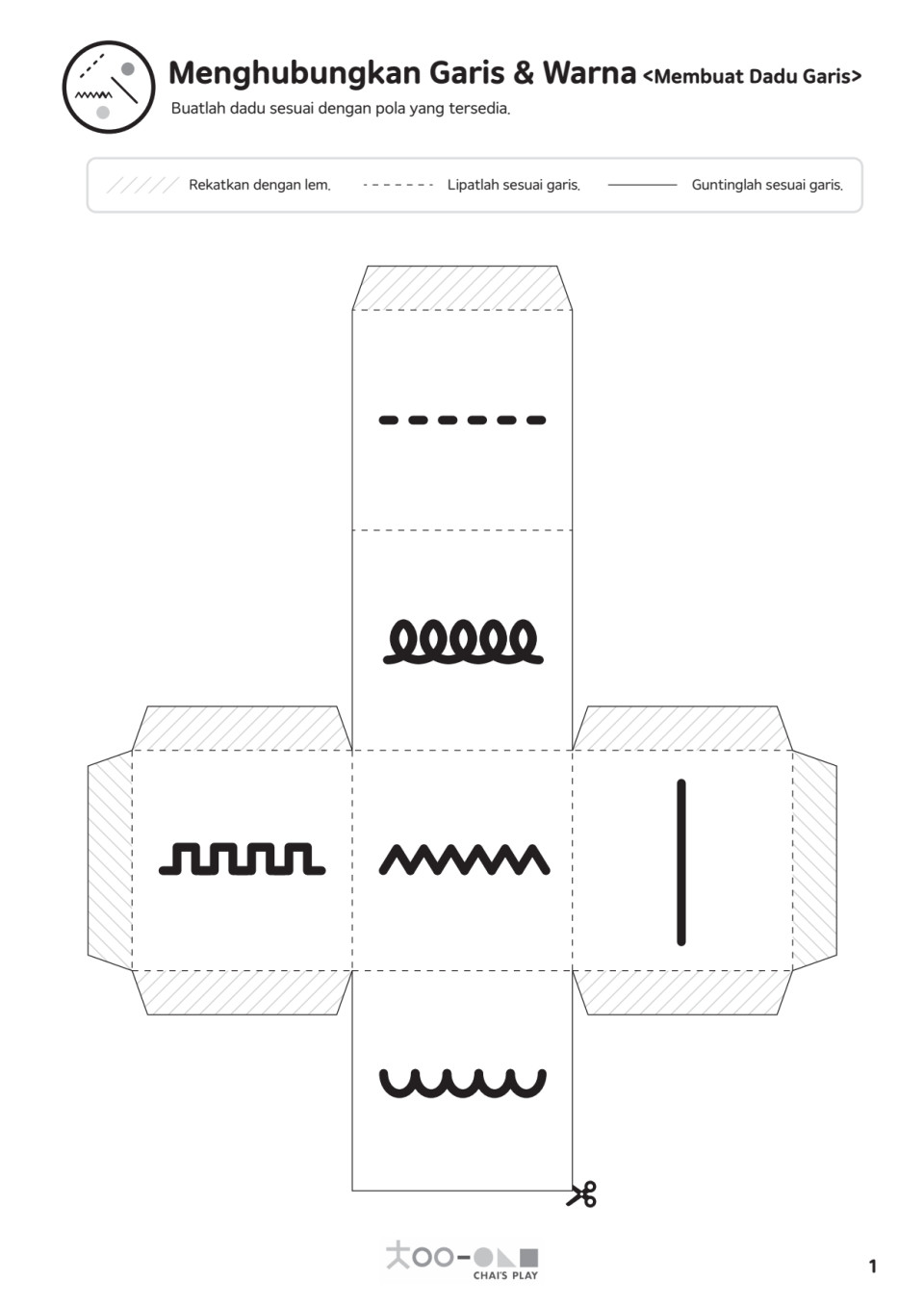 Menghubungkan Garis dan Warna | Chai's Play